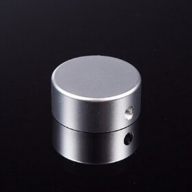 Daier Aluminium Footswitch Topper Silver - алюминиевая насадка на кнопку педали