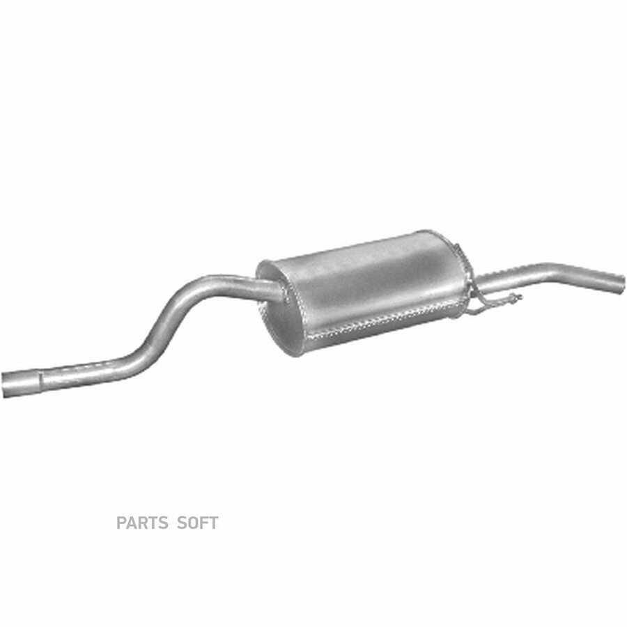 Глушитель для а/м Renault Thalia / Symbol 01 – 1,4i- 1.6 i 16V, -09 от официального дистрибьютора, EDEX, артикул 21289