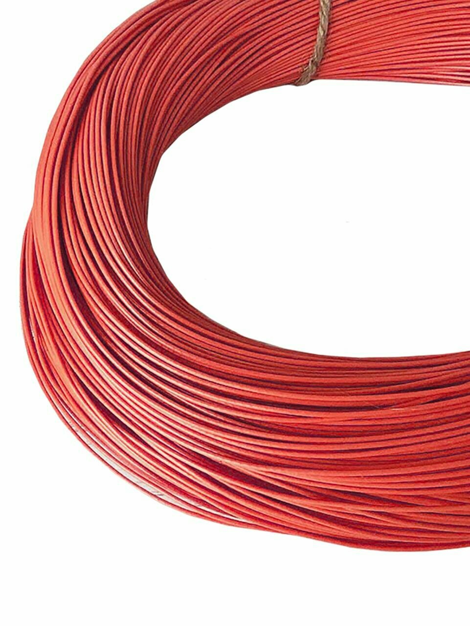 Провод медный НВ-4, сечение 0,12 мм2, 10 метров красный