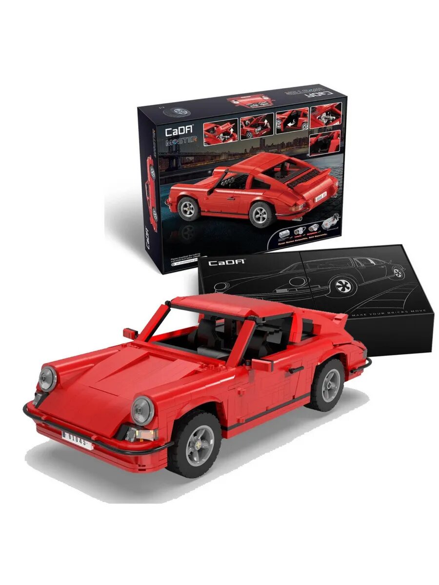 Конструктор CADA Porsche 911, 1429 элементов C61045W