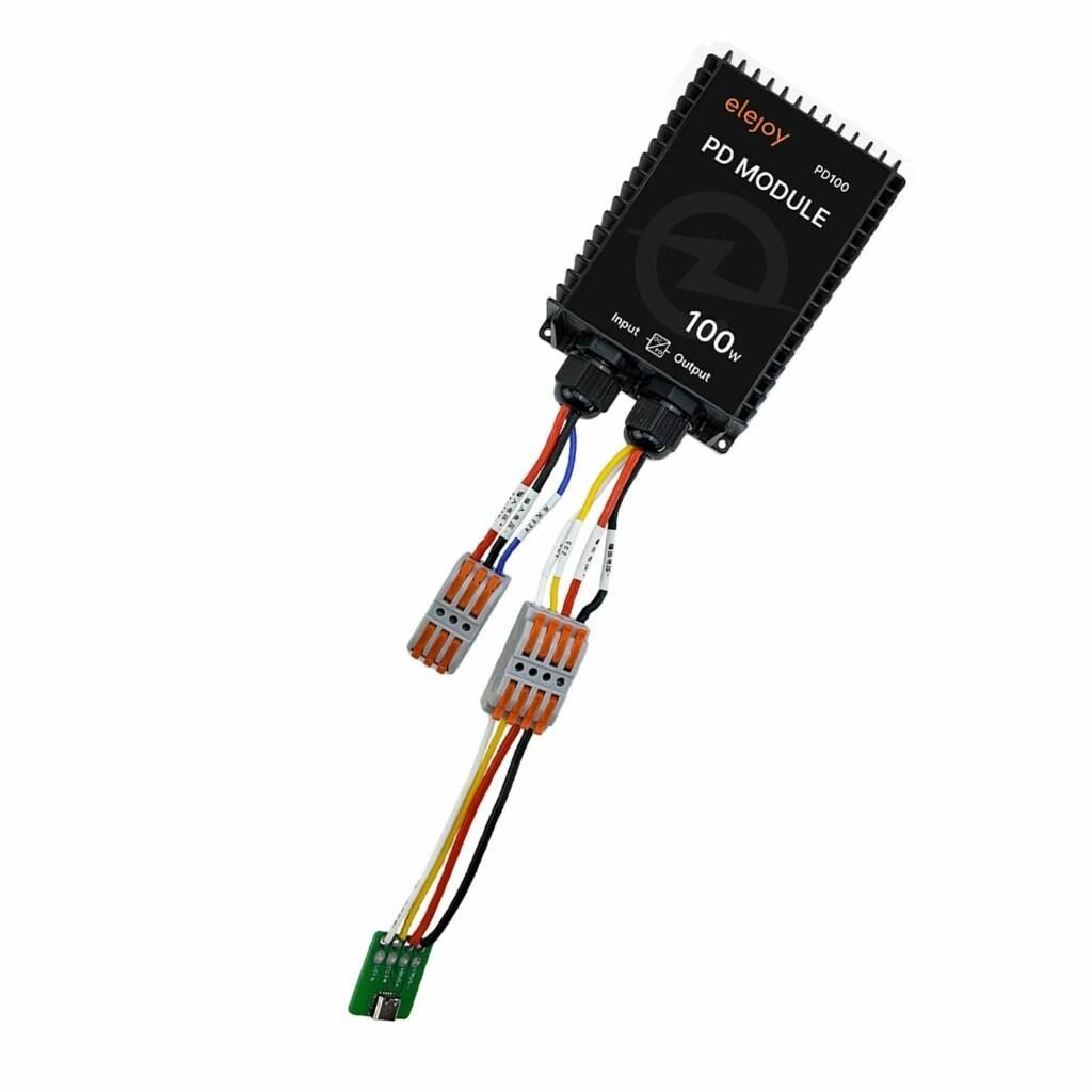 Металлический автомобильный процессор 100W USB