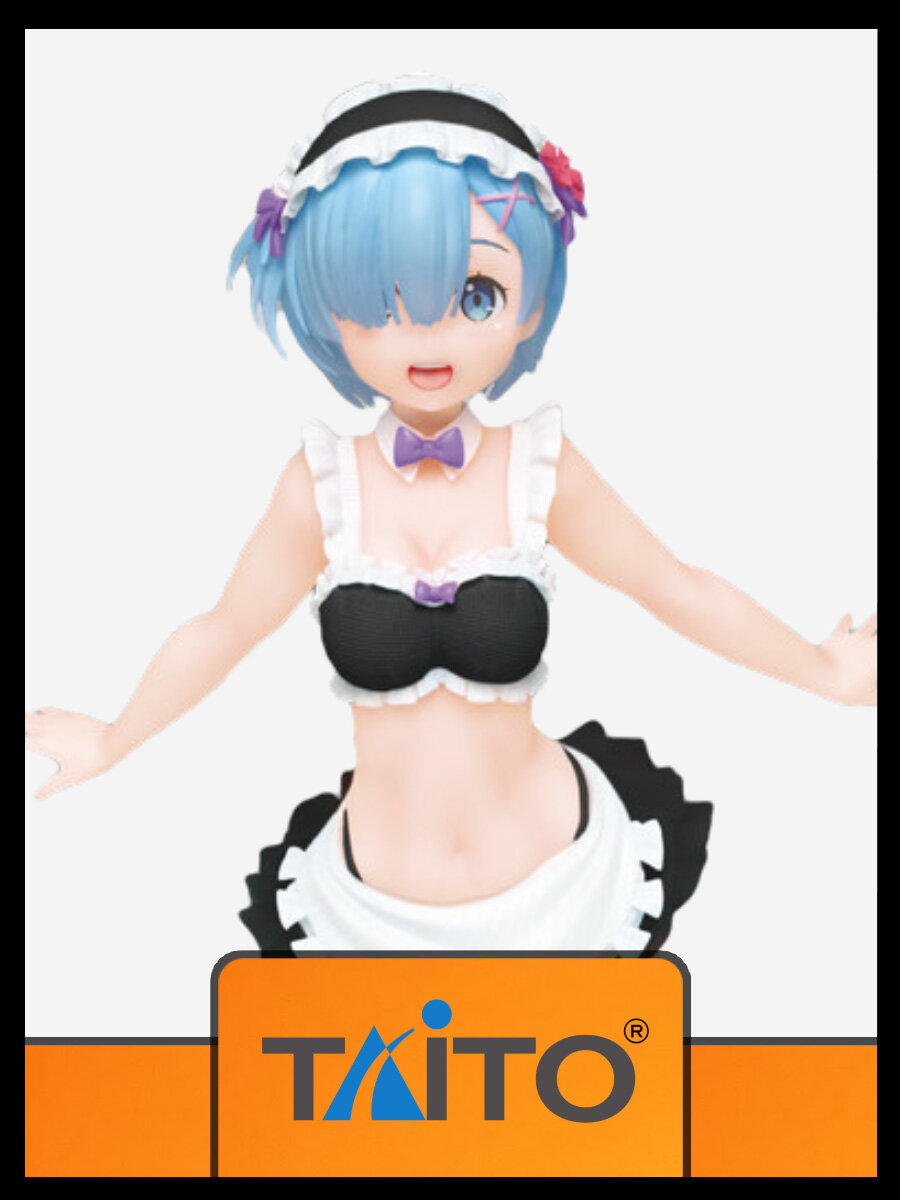 Оригинальная фигурка Rem от Taito из аниме Re: Zero / Рем «Жизнь в альтернативном мире с нуля» 23 см
