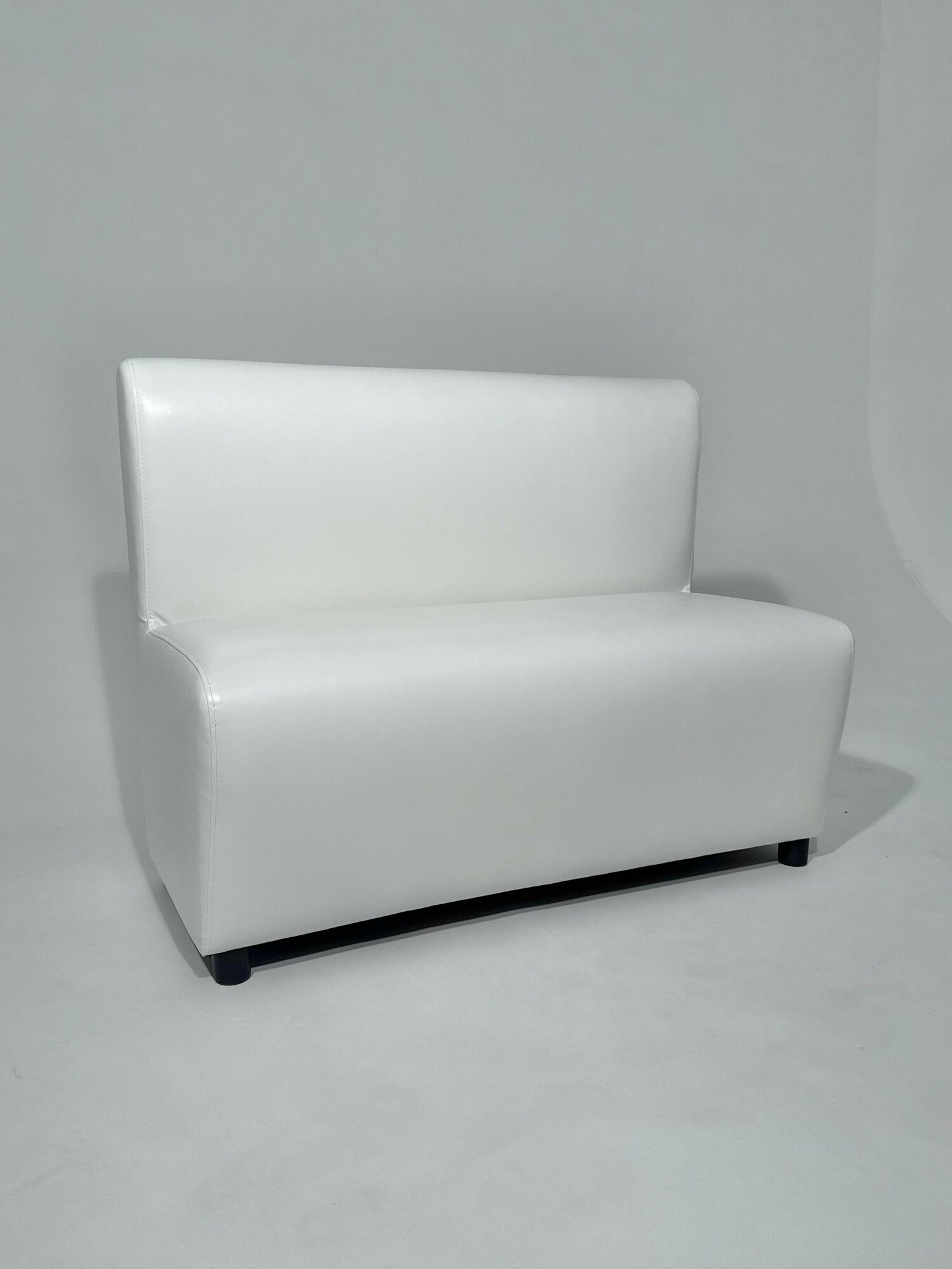 Диван для бара, кафе, ресторана Сити 1000, механизм Нераскладной, 100х50х83 см, белый