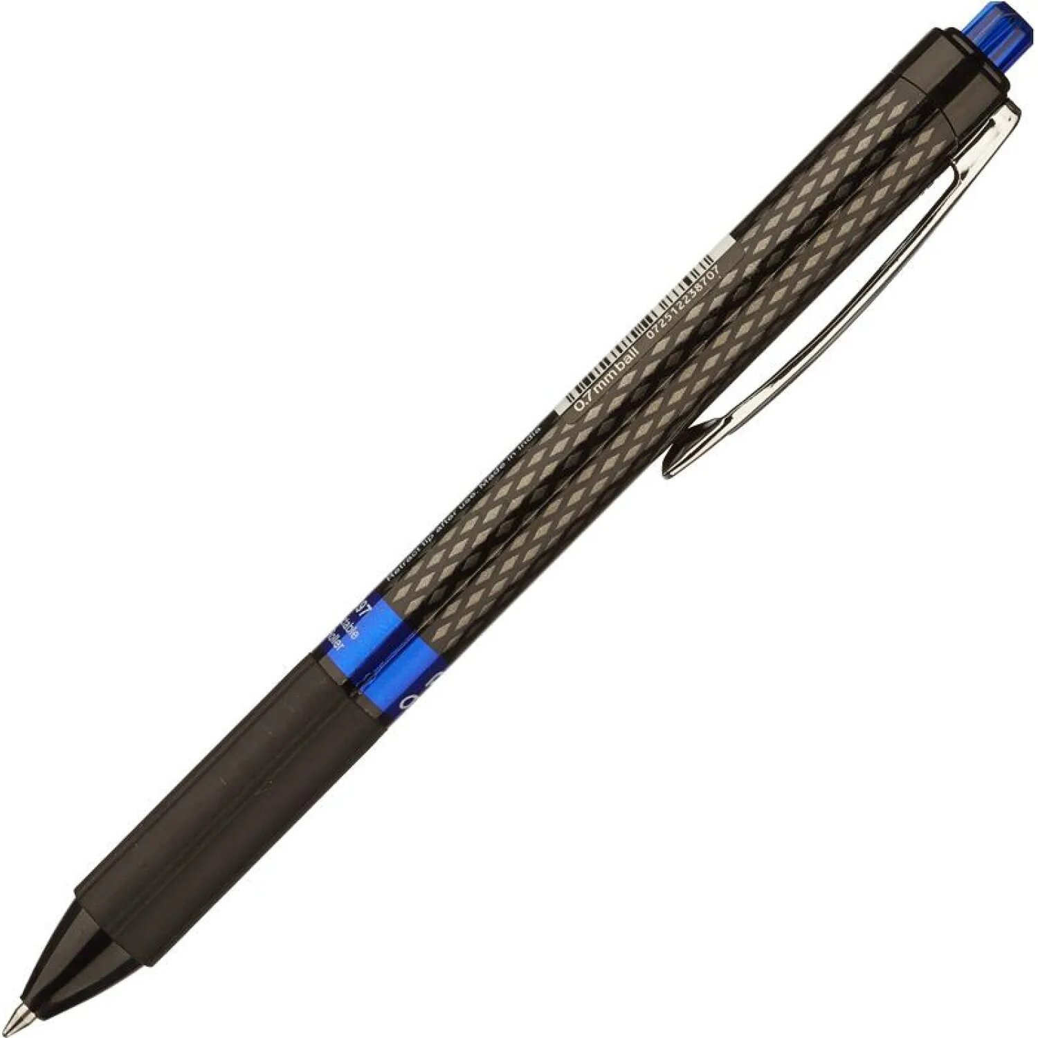 Ручка гелевая автомат. PENTEL K497-С OhGel д. ш.0.7мм р ез. манж син ст