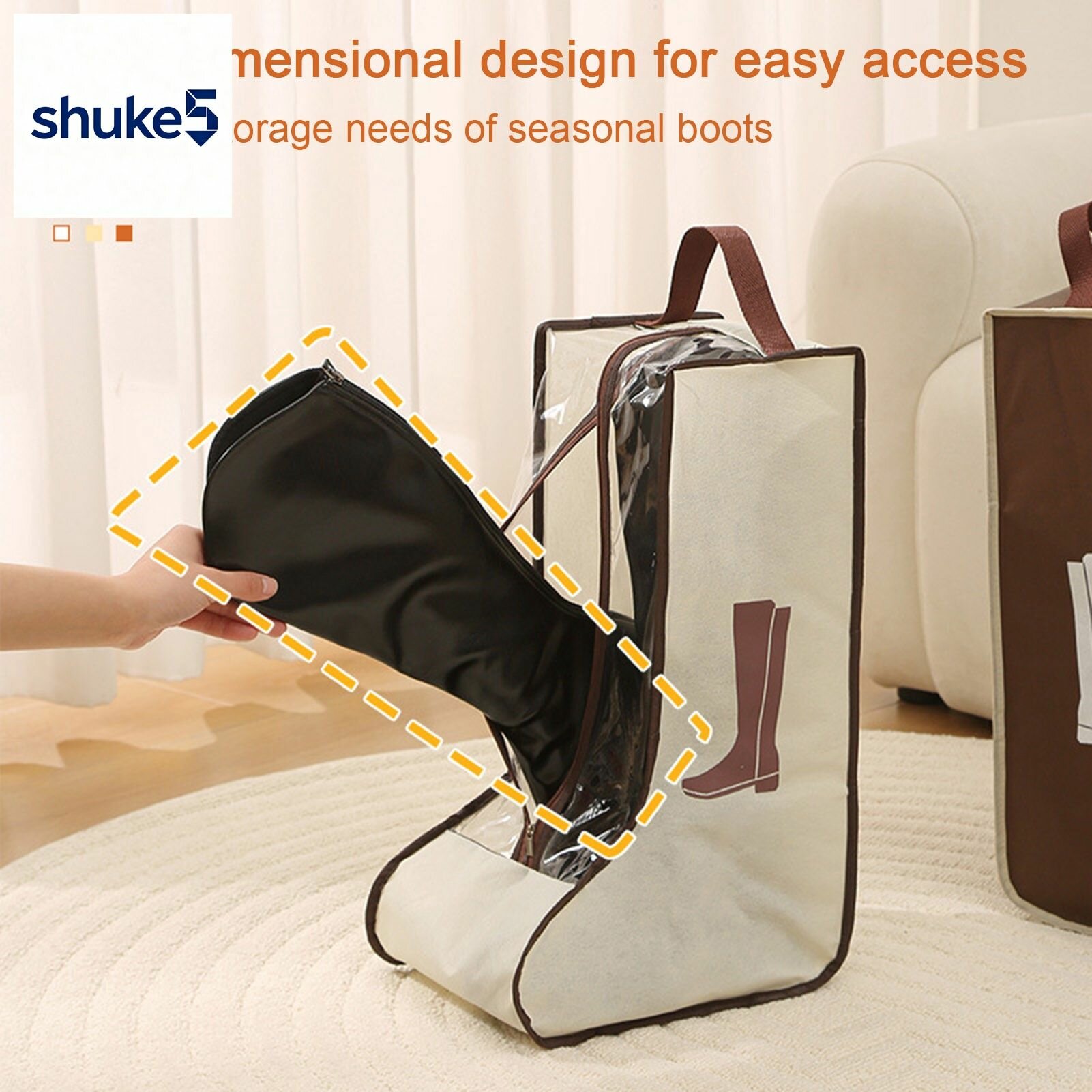 Чехол для обуви 28 см х 22_см х 48 см