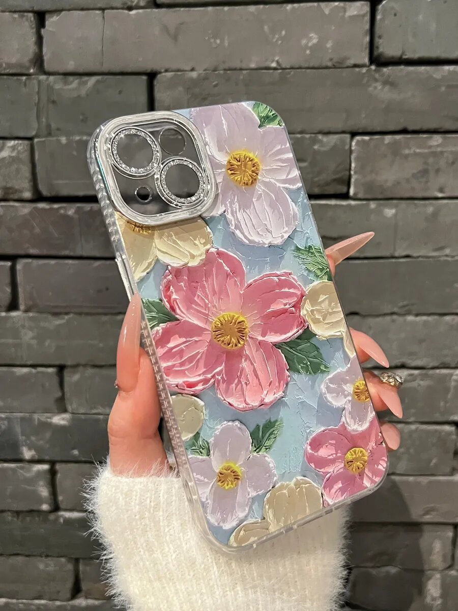 Чехол О'Кейси "Coquette", для iPhone 14, защита камеры, принт — фото 1