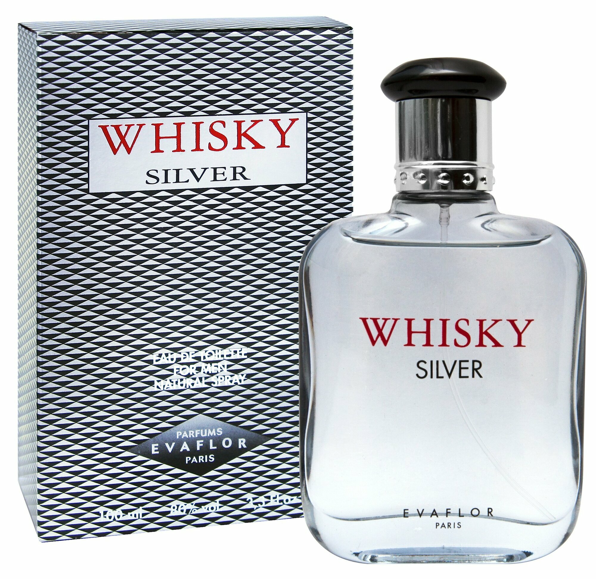 Evaflor "Whisky Silver" туалетная вода мужская, флакон 100 мл
