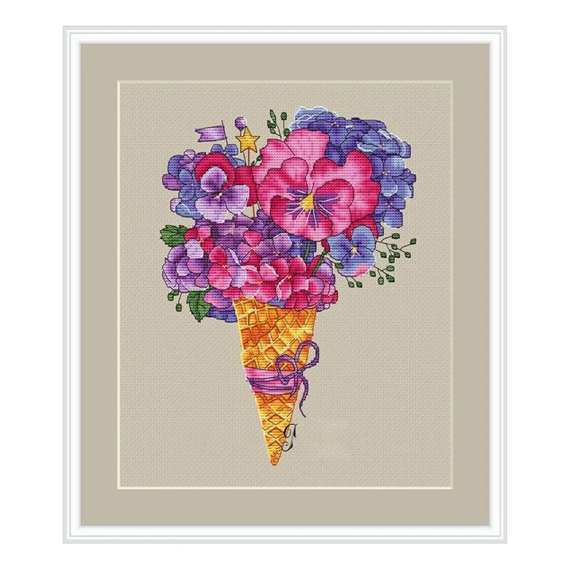 Набор для вышивки крестом XIUSPRING, картина, хаки, хлопок 14ct