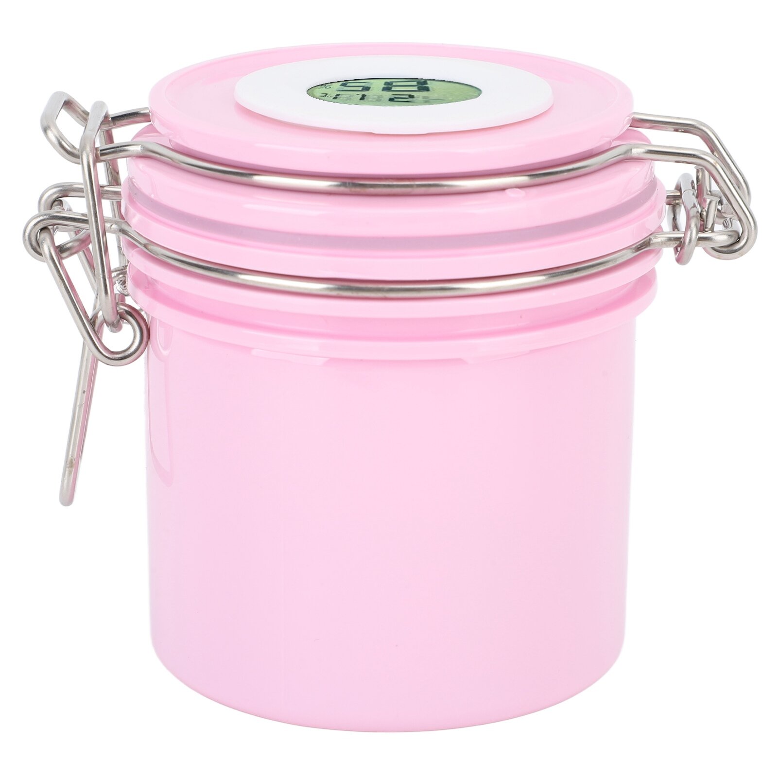Банка для хранения клея для ресниц, 250 мл, термометр, гигрометр, контейнер для хранения клея для наращивания ресниц, розовый
