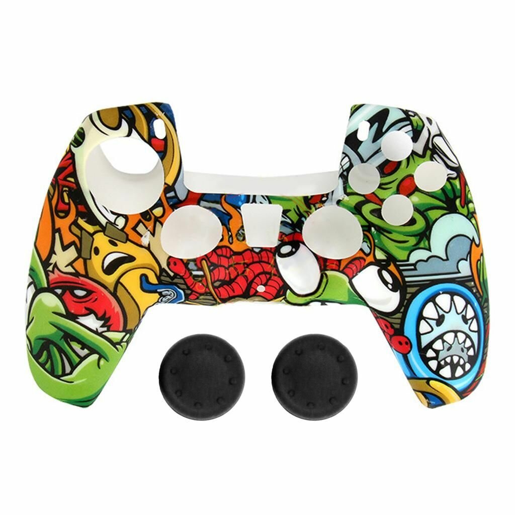 Чехол для джойстика PS5 с камуфляжным покрытием, 3