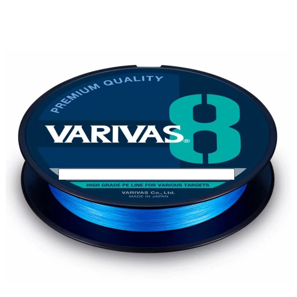 VARIVAS X8 PE Рыболовная леска 0.8-16LB, 150m-BLUE