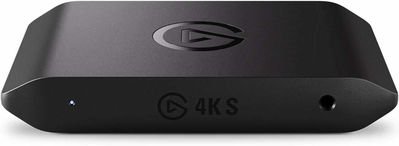 Карта видеозахвата Elgato Game Capture 4K S, HDMI, USB-C, внешняя, чёрная