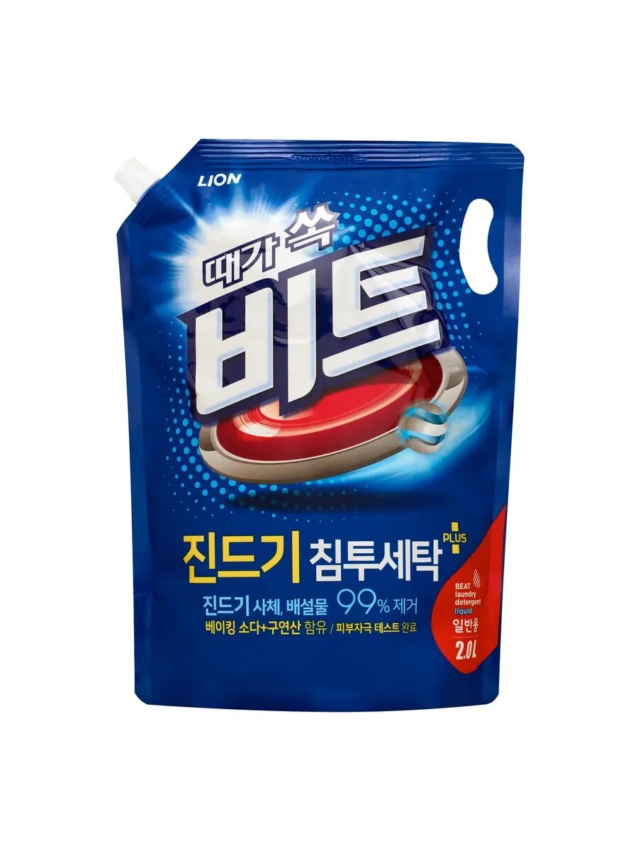 Гель для стирки белья Beat 2.1L Pouch 2000мл