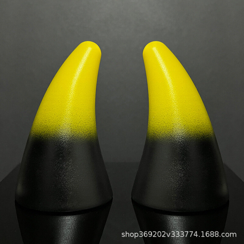 Декорация крыши автомобиля, большие рога оленя, рога быка, универсальные аксессуары для экстерьера автомобиля, анти-стикер для предотвращения столкновений, рог носорога, 3D наклейка для автомобиля