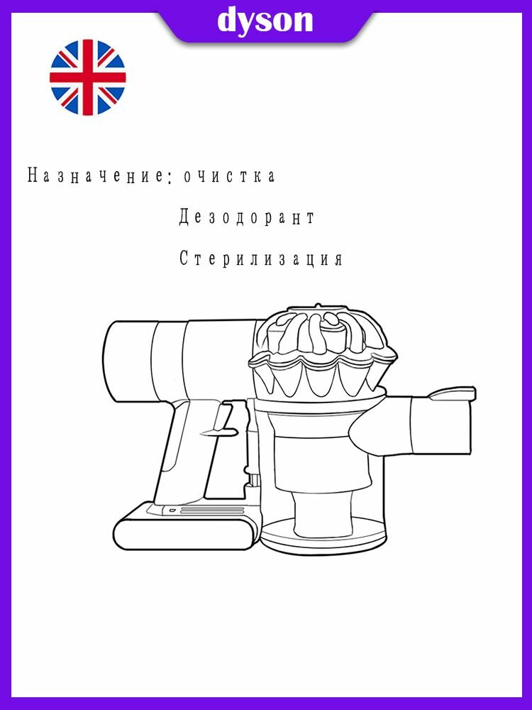 Пылесборник dyson v7v8 — фото 1