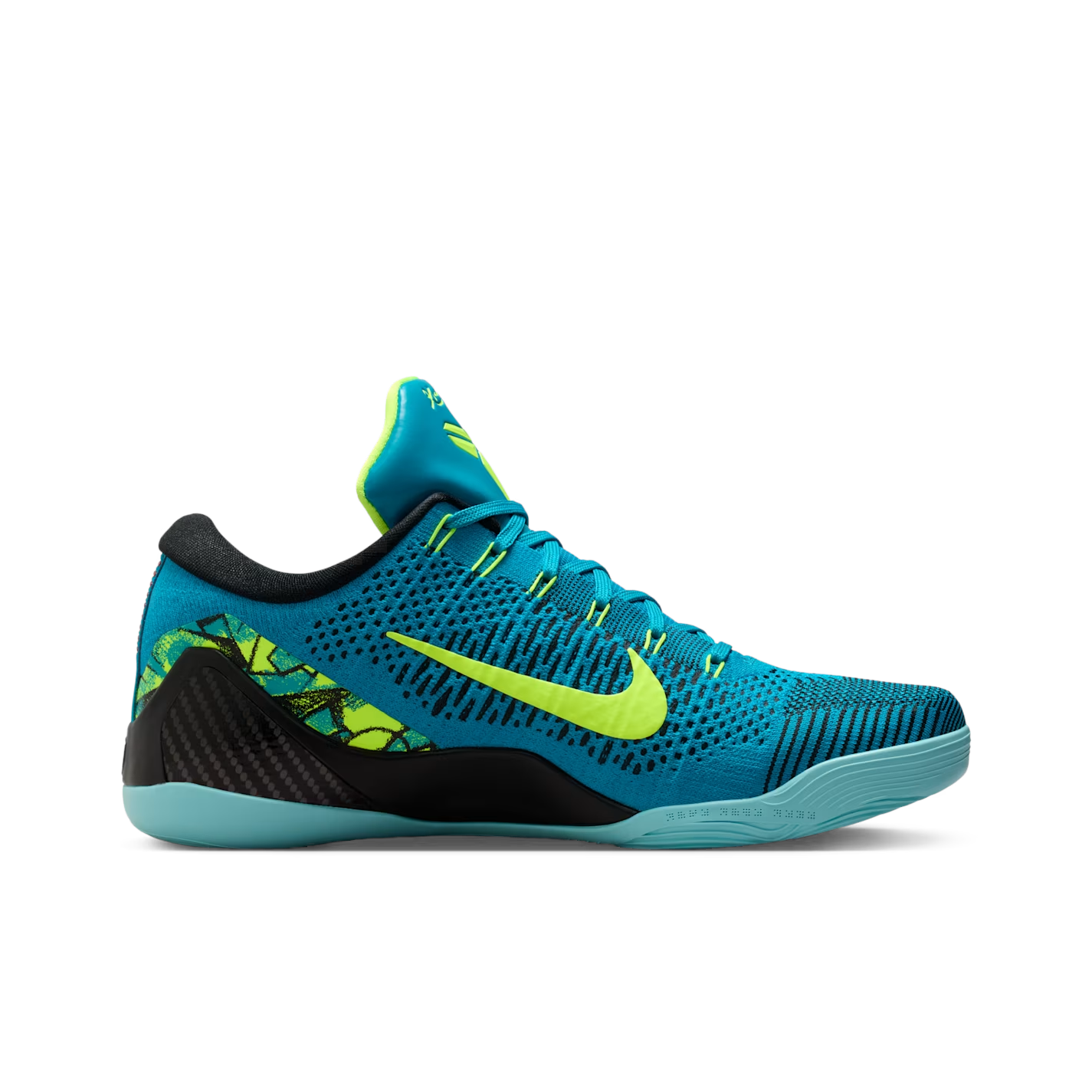Кроссовки NIKE Kobe 9, размер EU 39 стопа (24.5CM), синий — фото 1
