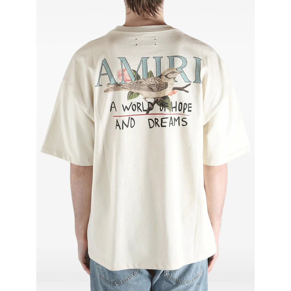 Футболка AMIRI, размер 2XL, бежевый — фото 1
