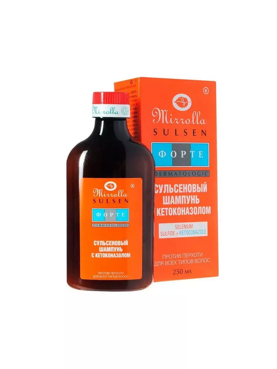 Шампунь против перхоти с кетоконазолом 250 мл 1 шт