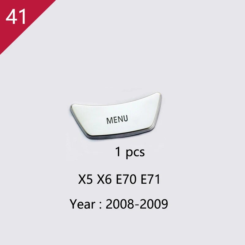 Для BMW X5 X6 E70 E71 Аксессуары для салона автомобиля Кондиционер CD Консоль Панель Крышка Украшение Накладка Углеродное волокно Стайлинг автомобиля Type 41