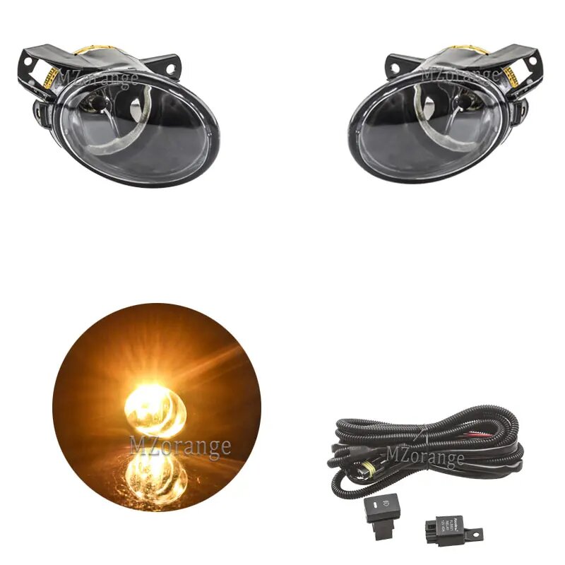 Противотуманные фары для volkswagen passat b6 2006-2011, светодиодные передние фары, противотуманные фары, галогенные противотуманные фары, аксессуары для ламп дальнего света Lights and Wires