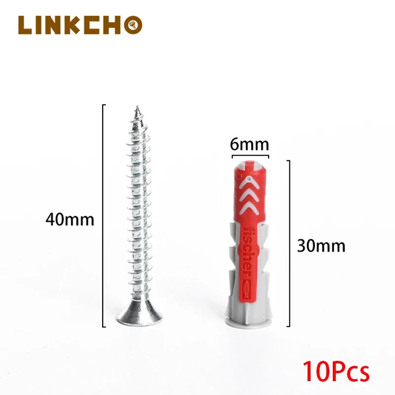 Анкера LINKCHO duo power для гипсокартона 6x30mm 10pcs