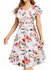 Платье ROMIKY Весна-лето 2025, размер XL, белый/принт