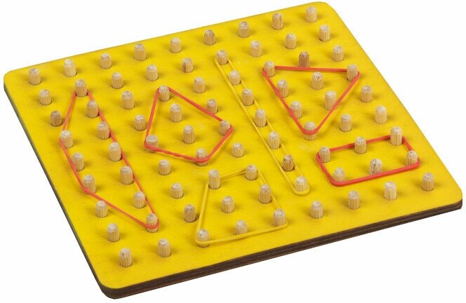 Геоборд "Животные" (желтый 20x20)