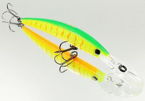 Воблер Yo-Zuri Crystal Minnow Deep Diver Walleye 110F R1206-HT