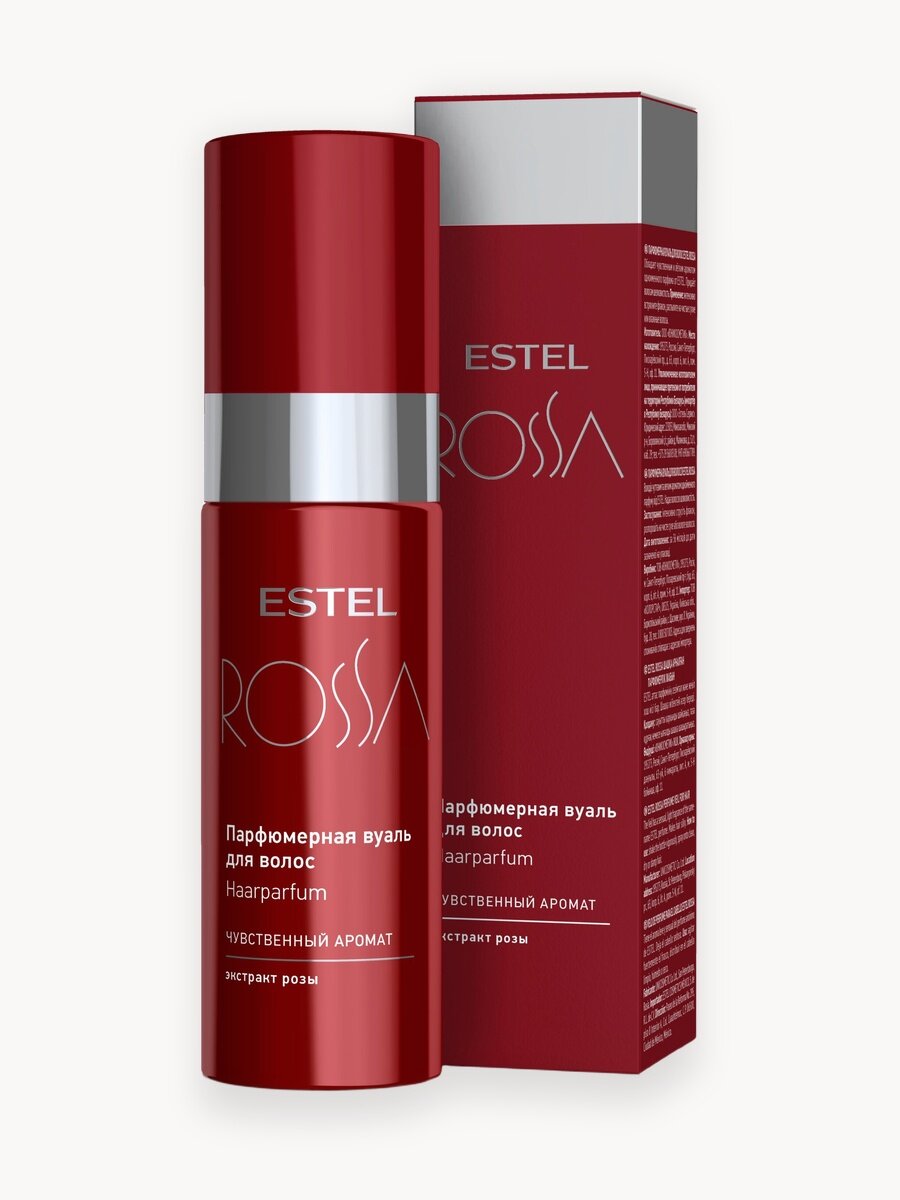 Парфюмерная вуаль для волос для волос Estel Professional ROSSA, 100 мл