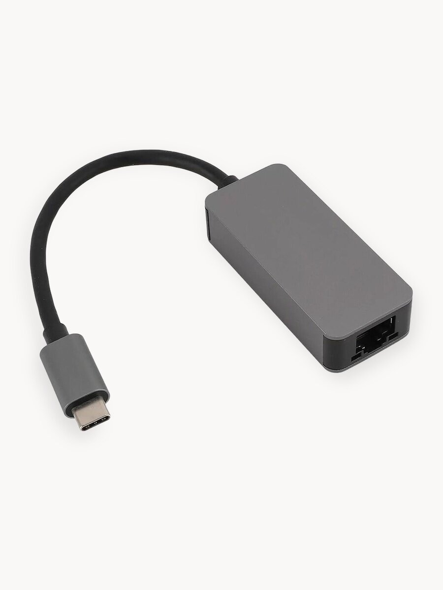 Сетевая карта USB 3.0 (RTL8156) Type-C -> RJ45, 100/1000/2500 Мбит/с (ORIENT U3CL-2.5G)