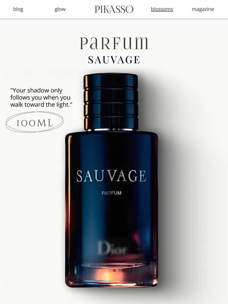 Dior Sauvage мужской Parfum