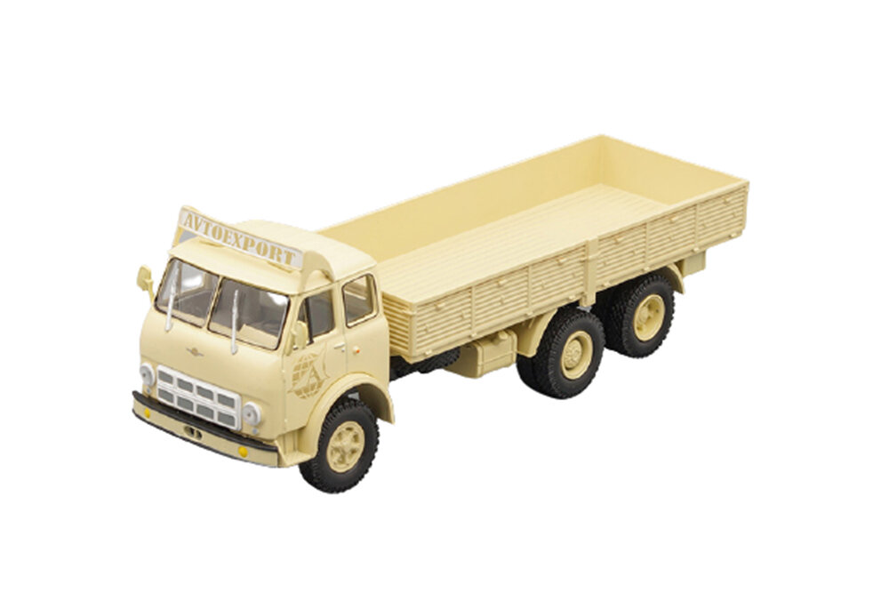 Модель коллекционная НАШ автопром Минский 516А бортовой avtoexport ussr, желтый