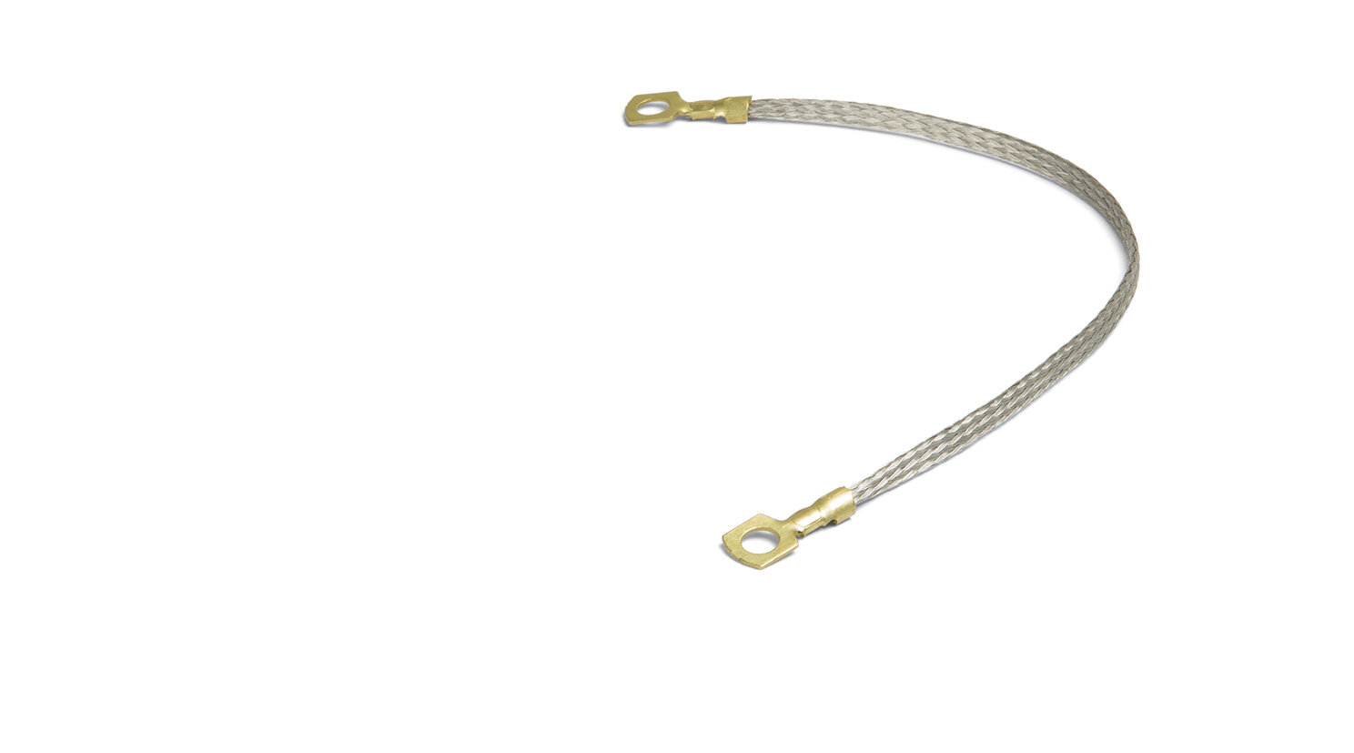 Провод массы косичка (L- 300мм, шир- 8мм) медный, с покрытием олово- висмут