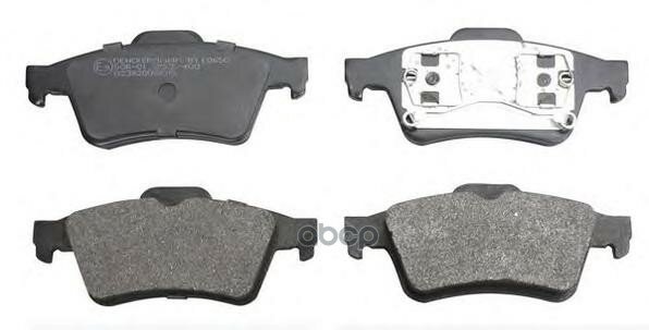 К-т дисков. тормоз. колодок NISSAN PRIMERA P12 02- RENAULT ESCAPE IV 02- LAGUNA II 01- MEGANE II 03- VEL SATIS 02- Denckerman.