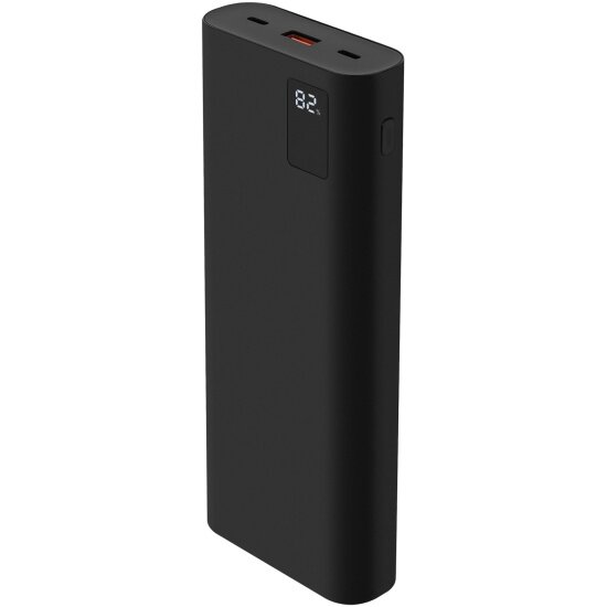 Внешний аккумулятор Rombica NEO PRO-300C Black, 30 000 мАч, до 100Вт, алюминий, зарядка ноутбуков, PD, Qcharge, вес 0.55кг