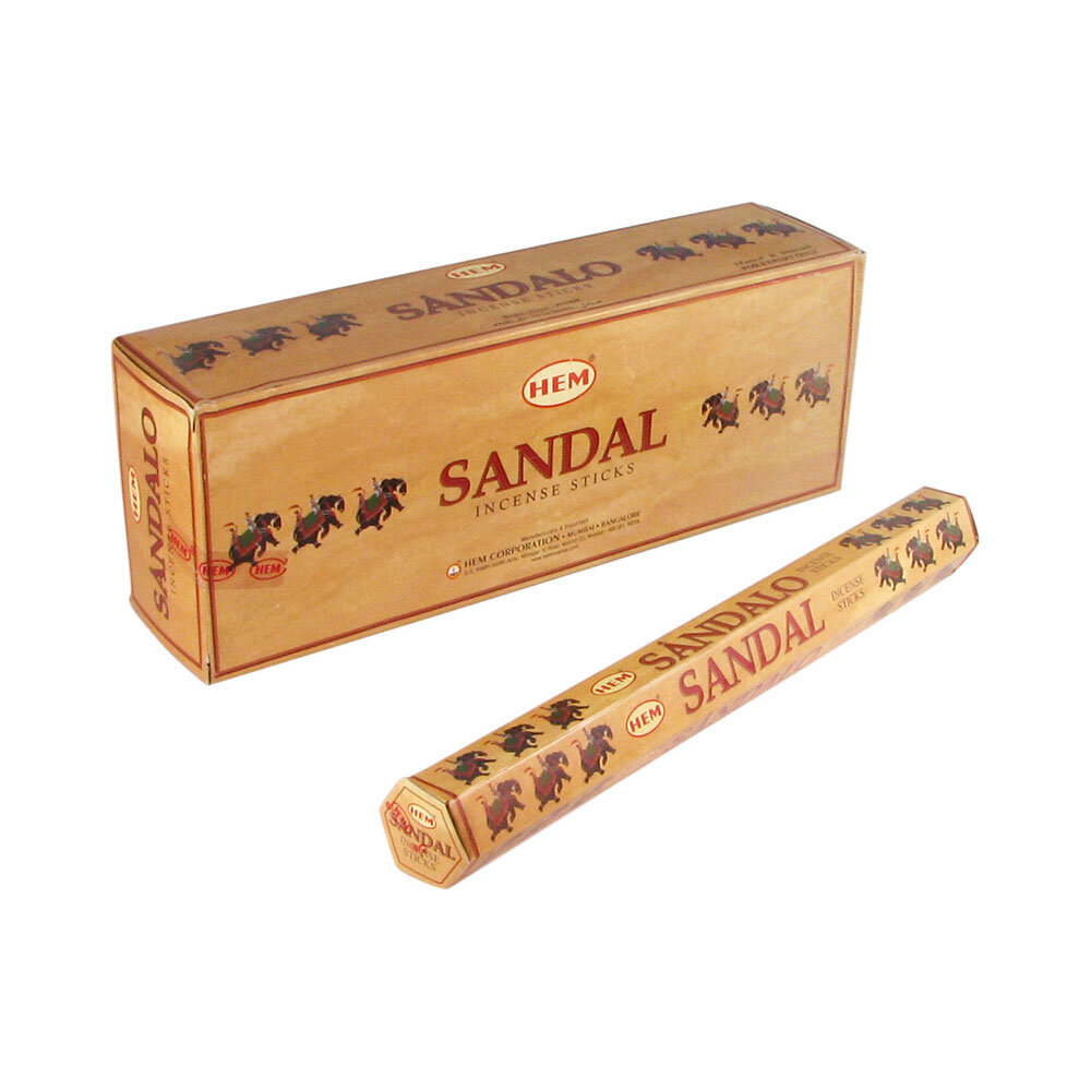 HEM благовония шестигранник Сандал 20 шт 03022 набор ароматов для медитации