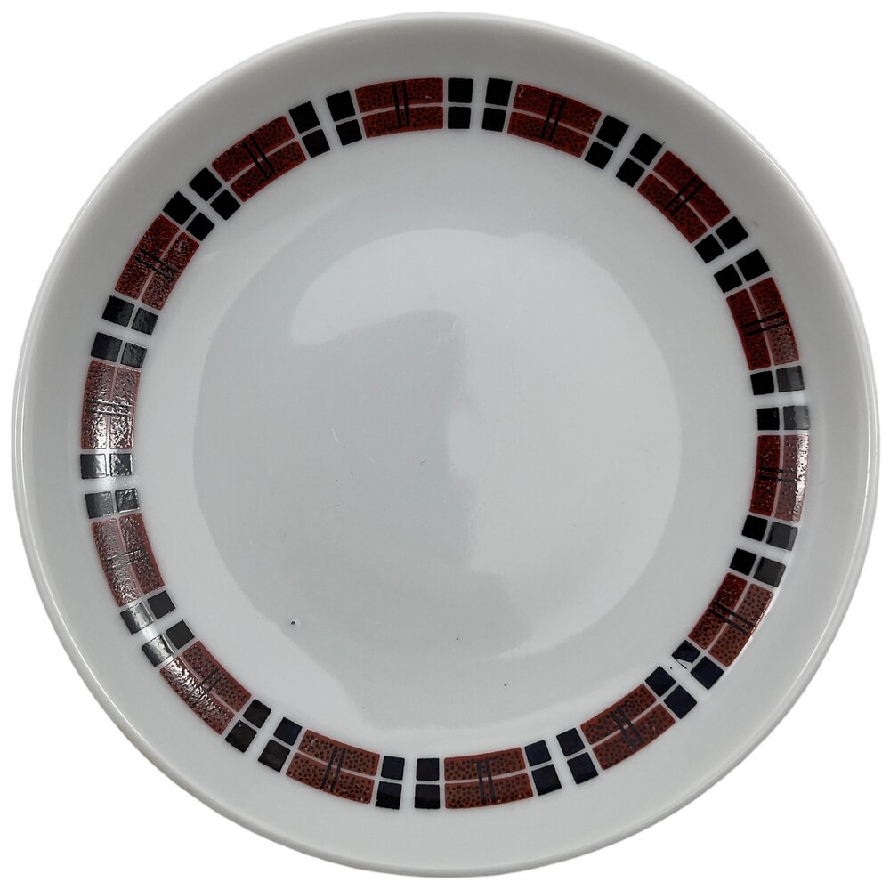 Розетка "Клетка", 11 см, фарфор, 1960-1990 гг, Colditz, ГДР