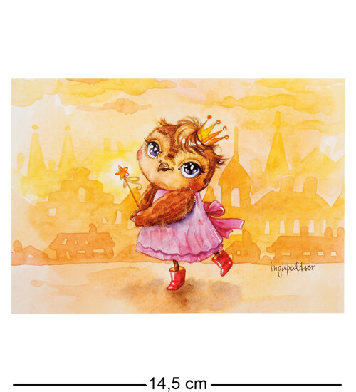 Почтовая открытка Моя Принцесса SZ-122 113-503485