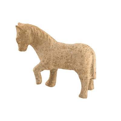 Love2art PAM-064 лошадь заготовка папье-маше для декора 13.5×3.5×11.5 см для росписи