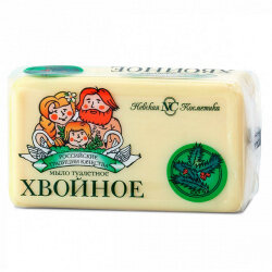 Набор из 10 штук Мыло туалетное хвойное 140г