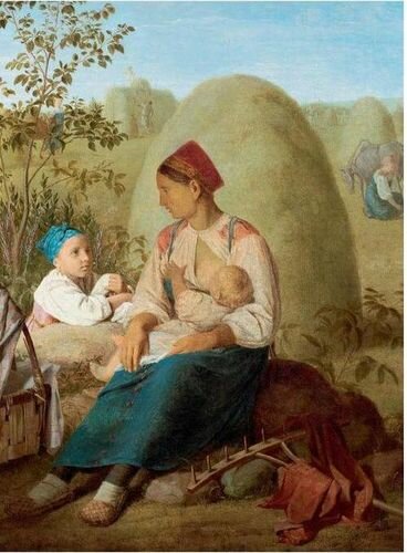 Пазлы 3000 деталей. Венецианов А. Г. "Сенокос" (коллекция Третьяковской галереи) 300472, (ООО "Фирма С