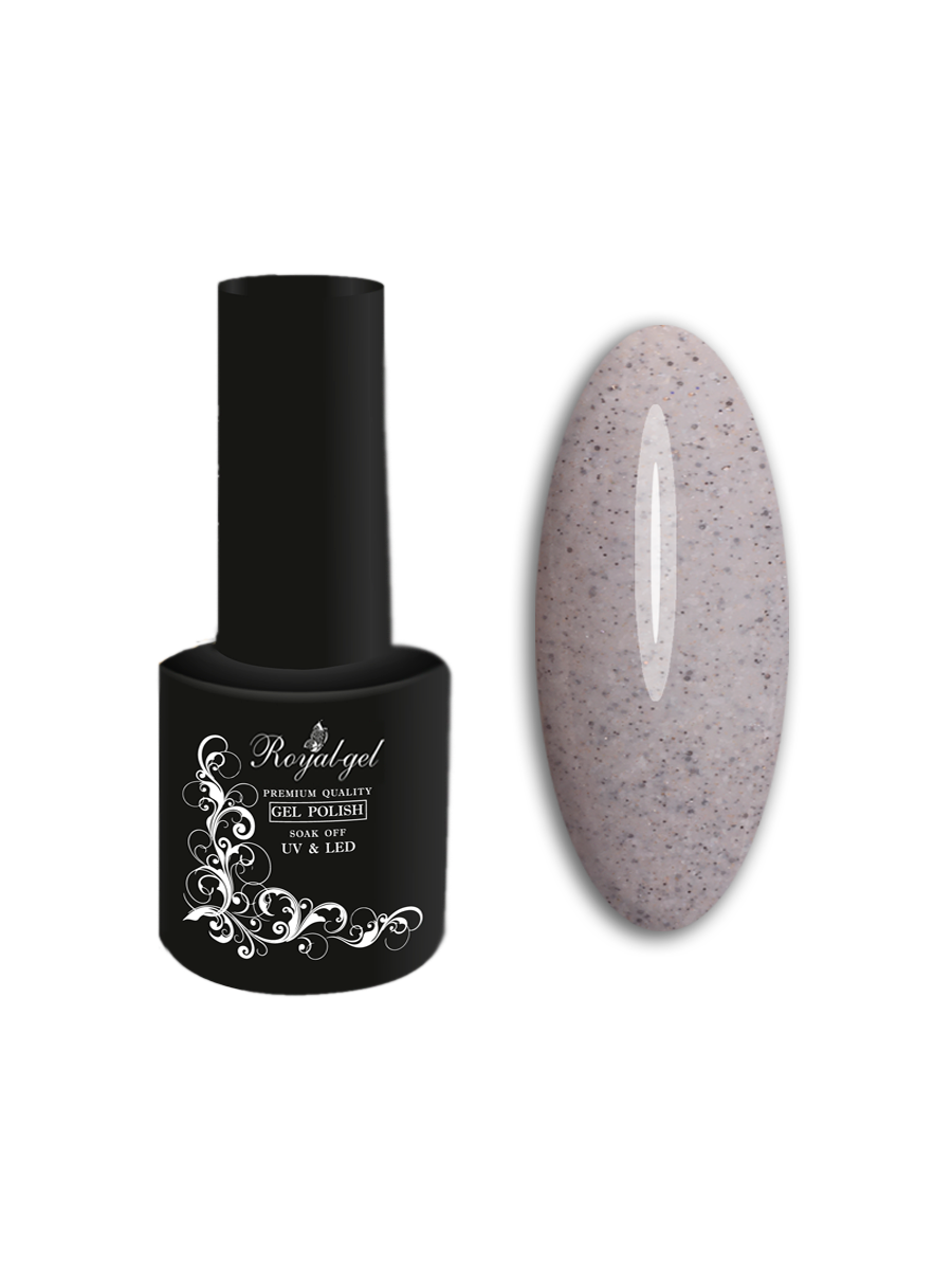 Гель лак Royal-gel "Черный песок" 5 мл. BS26