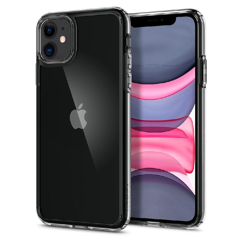 Гибридный чехол SPIGEN для iPhone 11 - Ultra Hybrid - Кристально прозрачный - 076CS27185