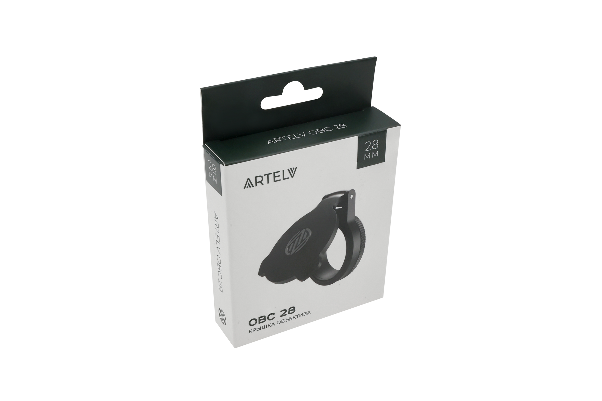 Защитная крышка ARTELV "OBC 28", для оптики, передняя установка, черная