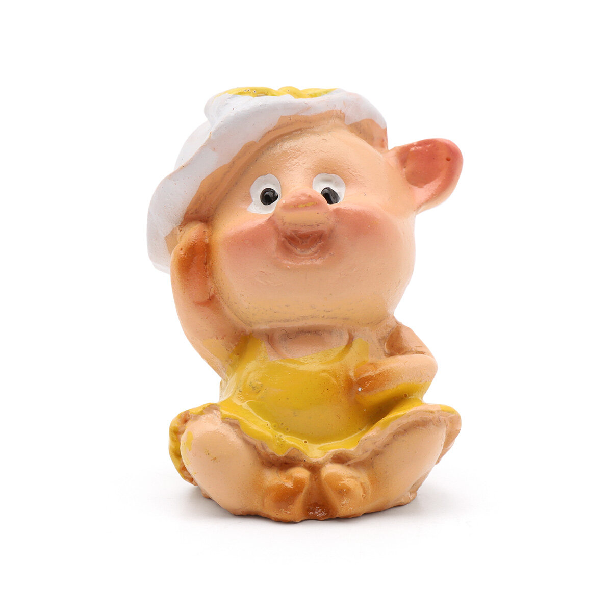 Миниатюрная фигурка животного 'Свинка желтая', 3,5* 2 см, Astra&Craft