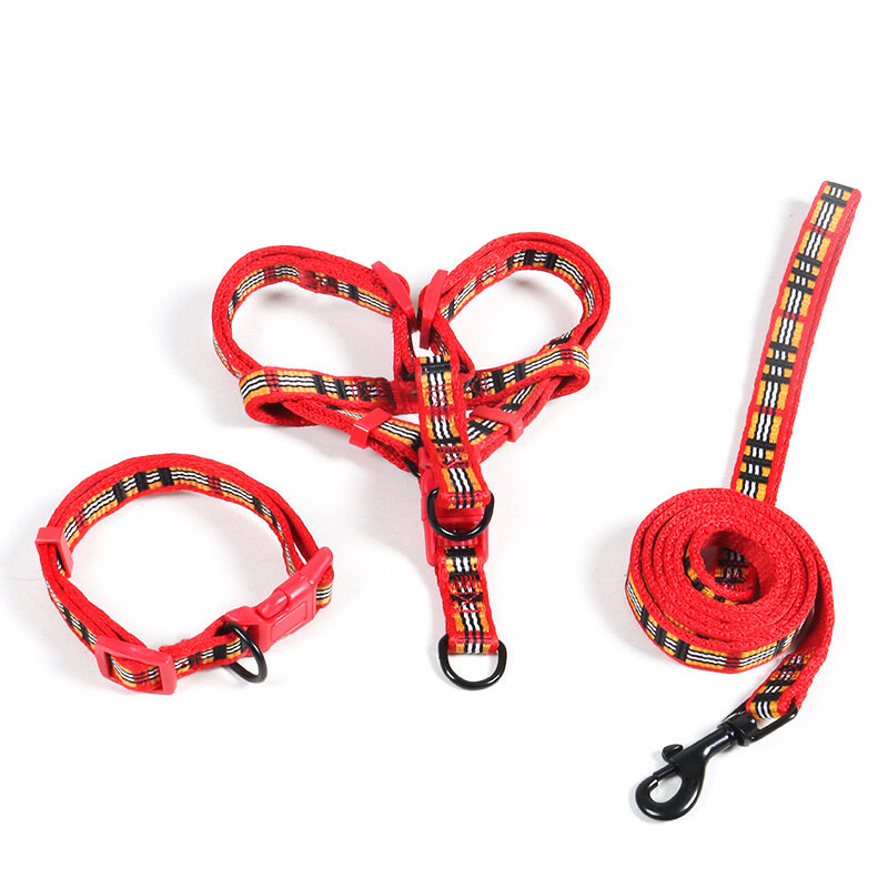 Трансграничный нейлоновый поводок для собак, шлейка для домашних животных, шлейка для собак, цепная шлейка для собак,