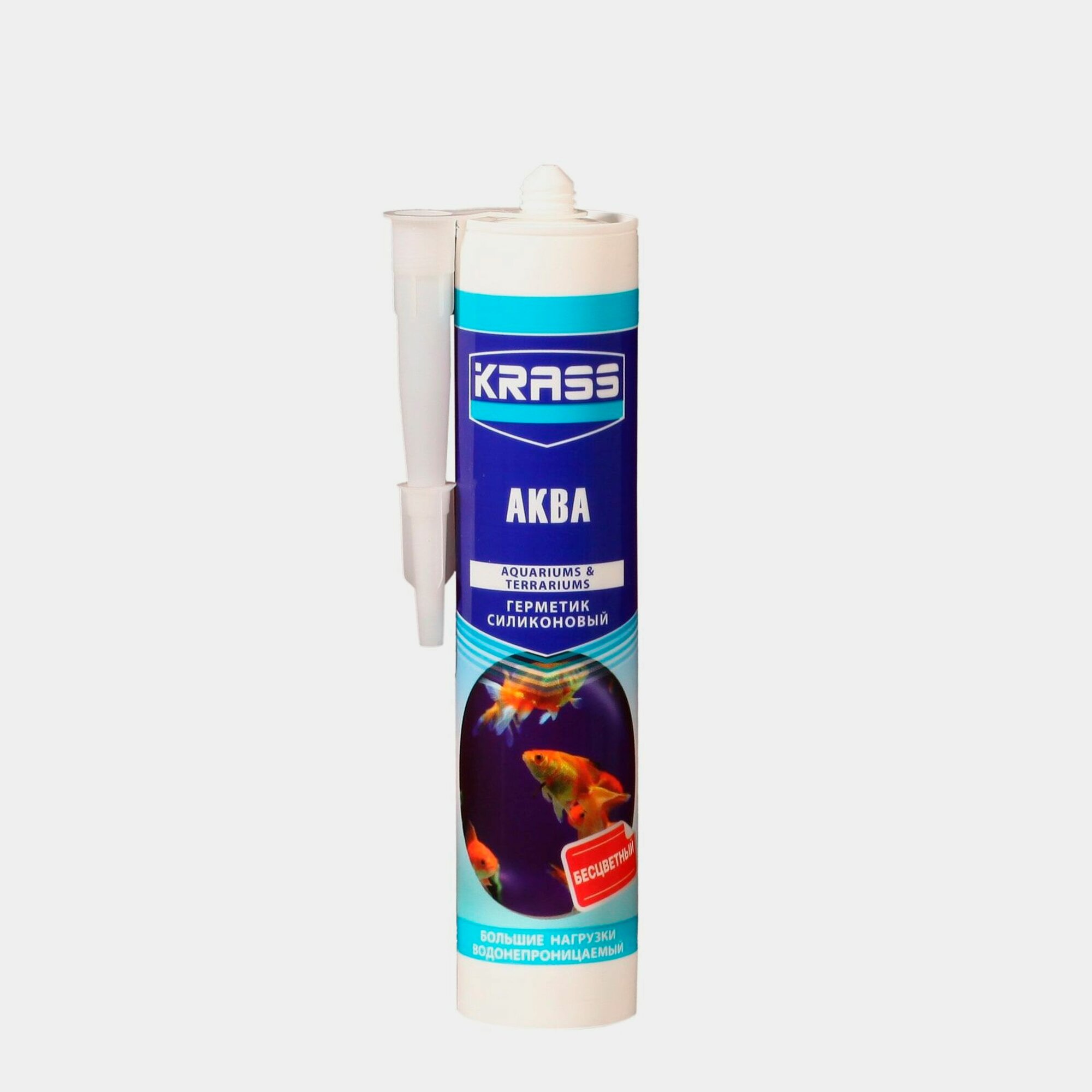 KRASS Аква, герметик для аквариумов, бесцветный, 300 мл