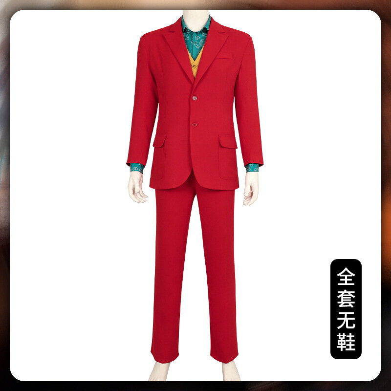 Костюм клоуна "Манлу Юньсяо", для косплея, размер M, красный