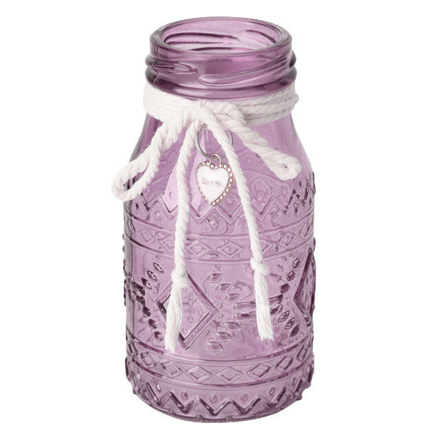 ATMOSPHERE Velvet 12 см стеклянная ваза бархатного оттенка для стильного интерьера