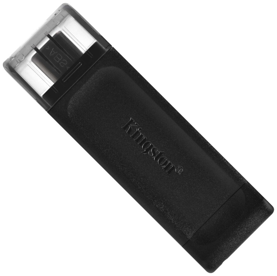 USB Flash накопитель Kingston Флэш накопитель 64ГБ Kingston DataTraveler Чёрный